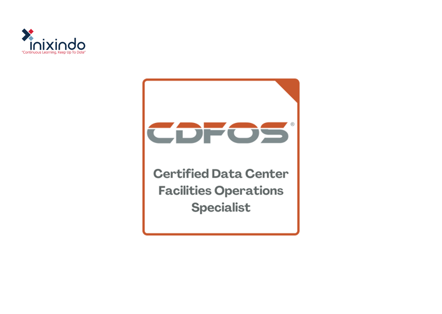 Certified Data Centre Facilities Operations Specialist - Inixindo